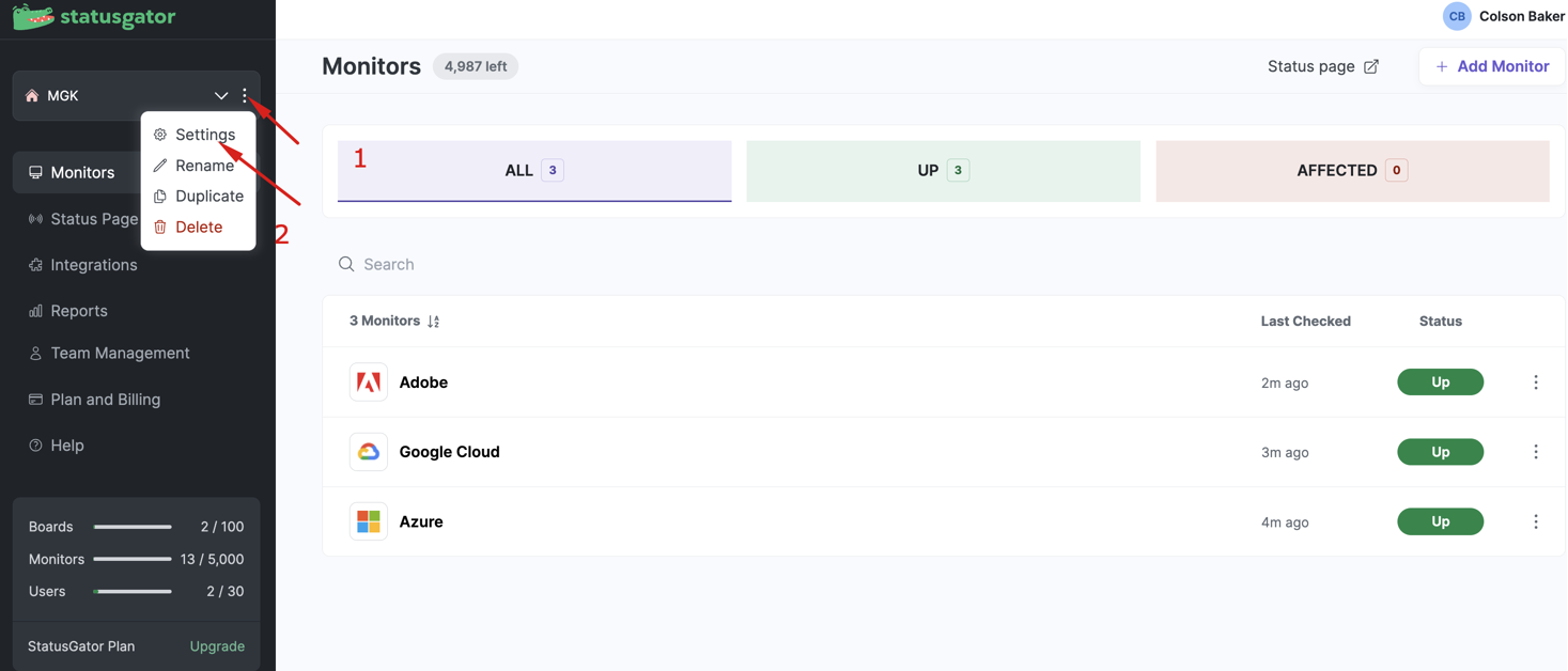 Advanced Integrations with the StatusGator API : StatusGator Support