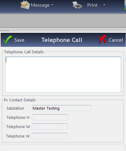 How Do I Log a Phone Call? : Optinet