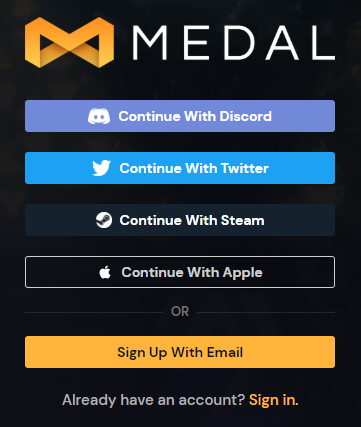 Medal TV Support