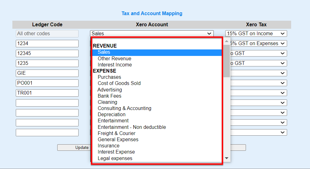 Infocare Product Mapping with Xero : Infocare Solutions