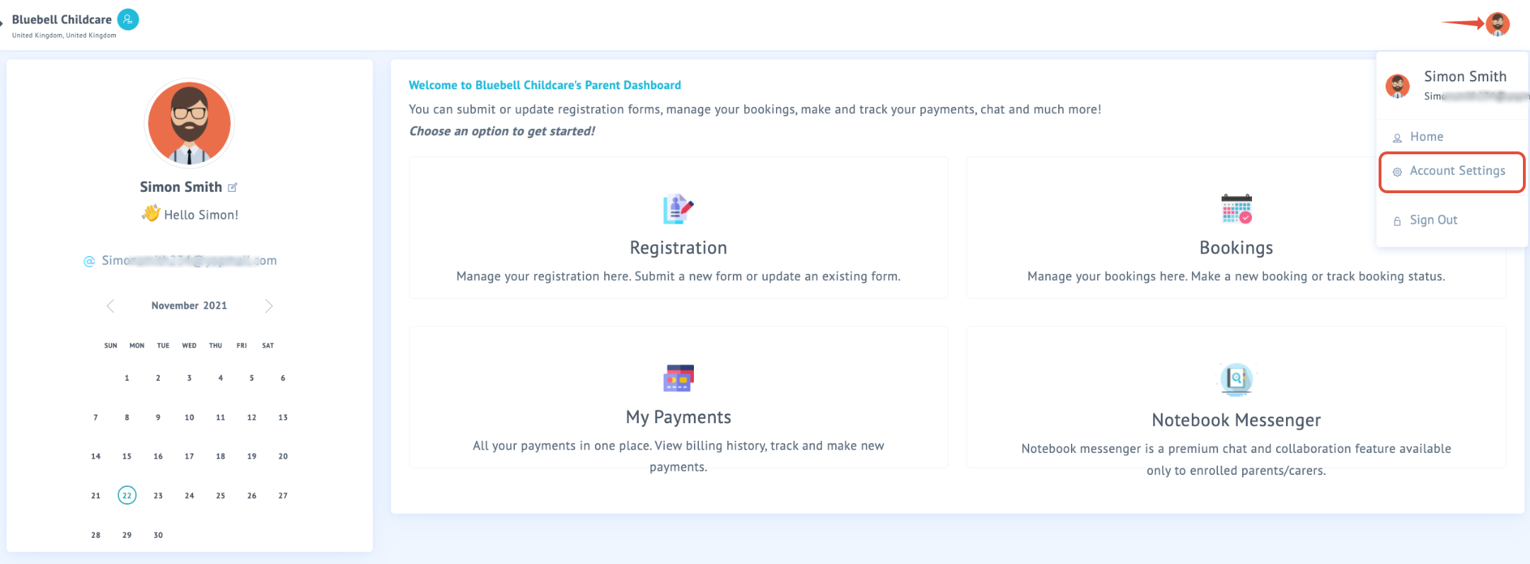 How do I change the password for my parent account? : Cheqdin Knowledge ...