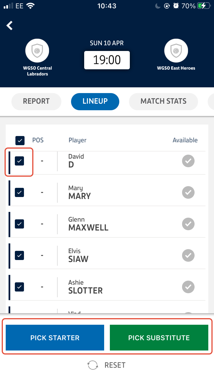 Submitting Your Match Report to Full Time from the Matchday app ...