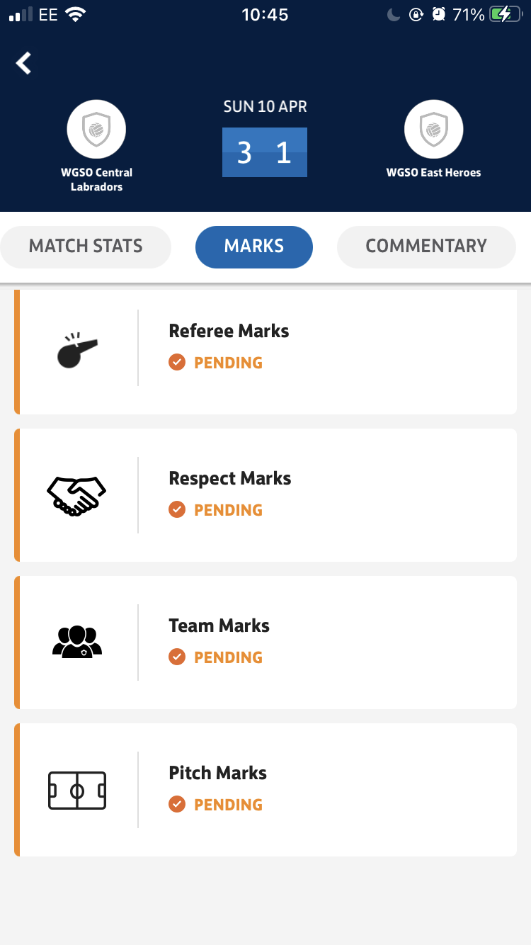 Submitting Your Match Report to Full Time from the Matchday app ...