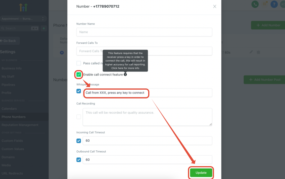 Call Status Workflow Trigger Setup : HighLevel Support Portal