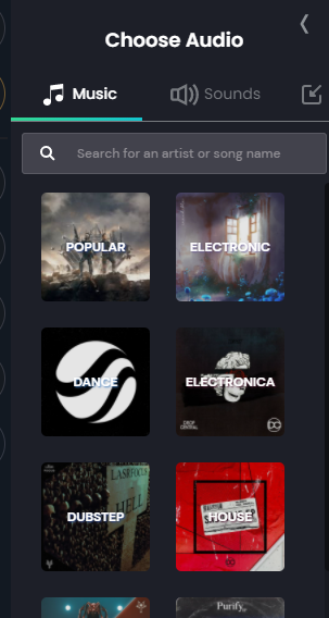 How to add music and sound effects to your clips