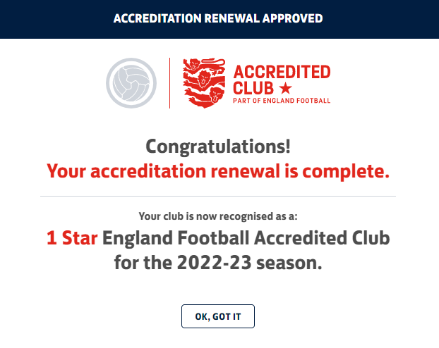 1 Star Clubs : Grassroots Technology