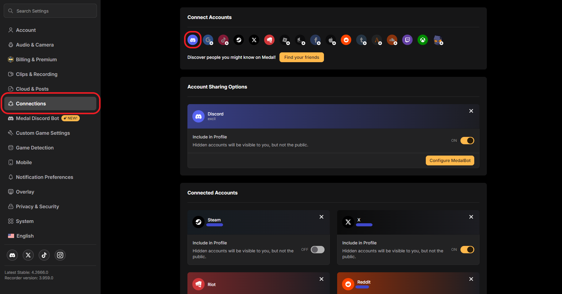 How to set up Medalbot for Discord Clip Sharing : Medal Support