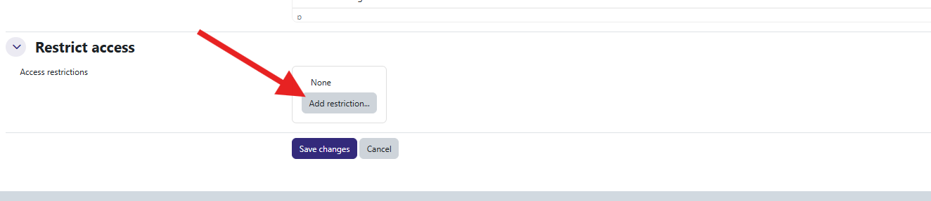 Moodle: Faculty Guide on How to Set Modules and Content to Open ...