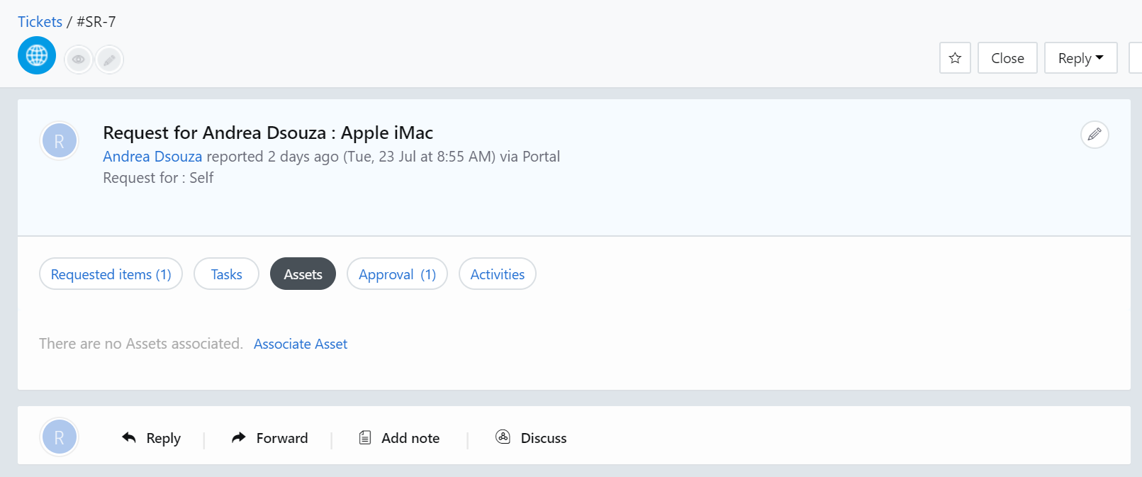 Viewing and Updating Tickets : Freshservice