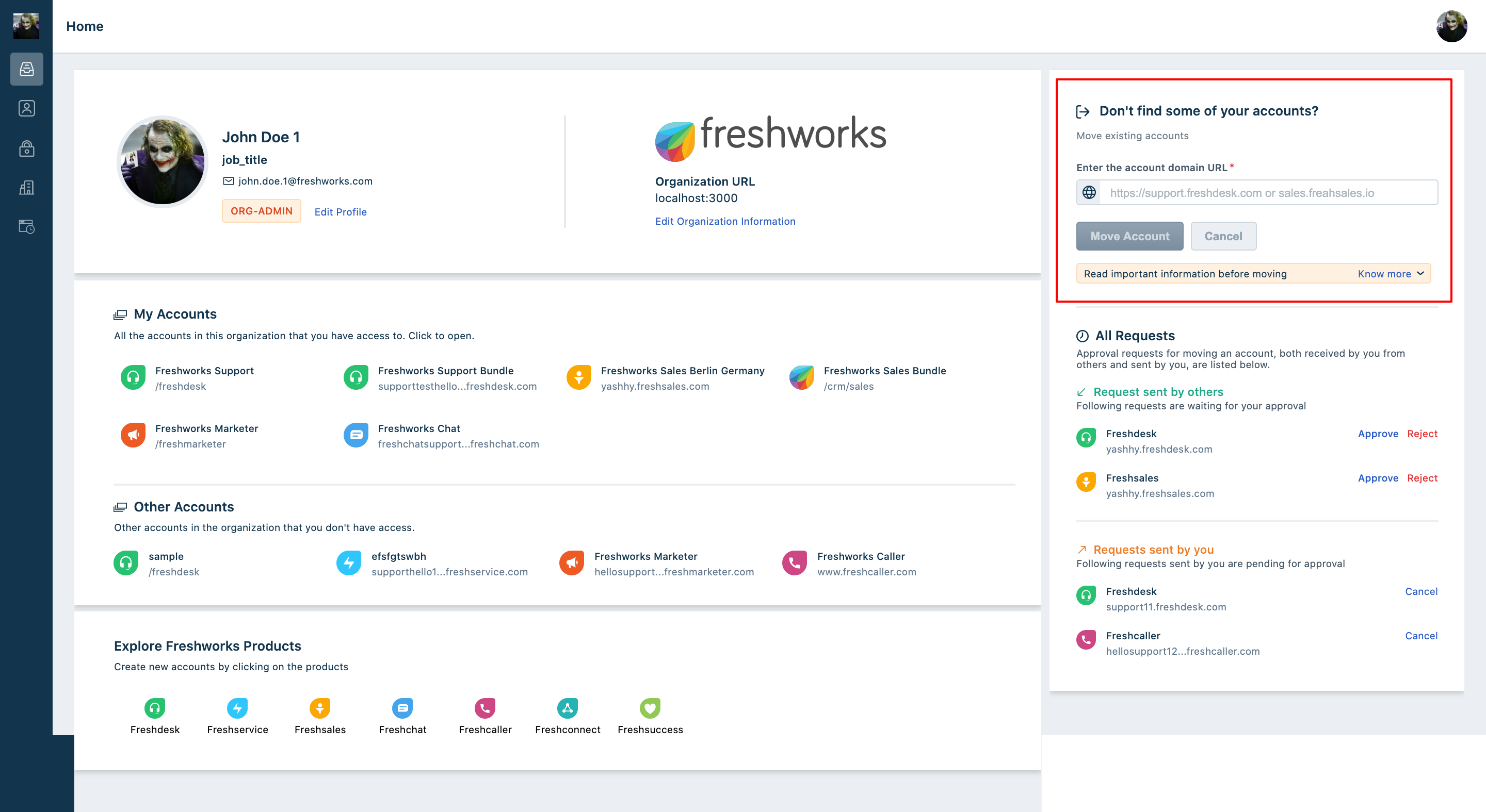 Freshworks support