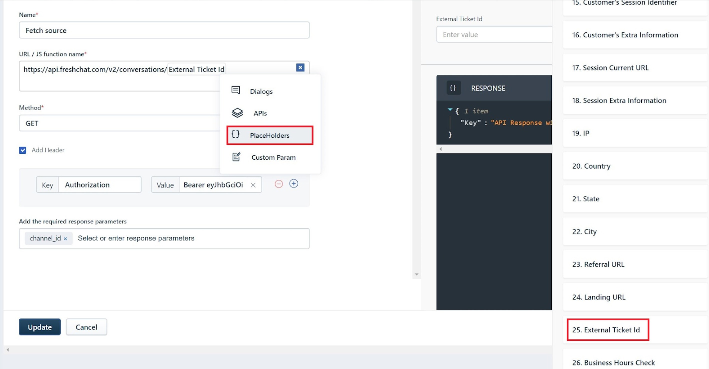 How to use different bot flows for multiple Freshchat channels/topics ...