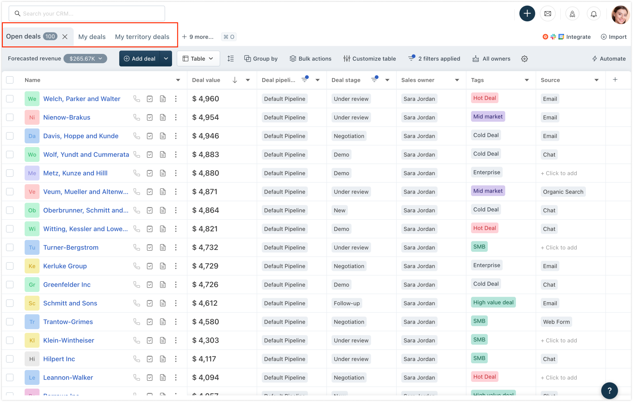 How to use Spark UI for Deals? : Freshsales
