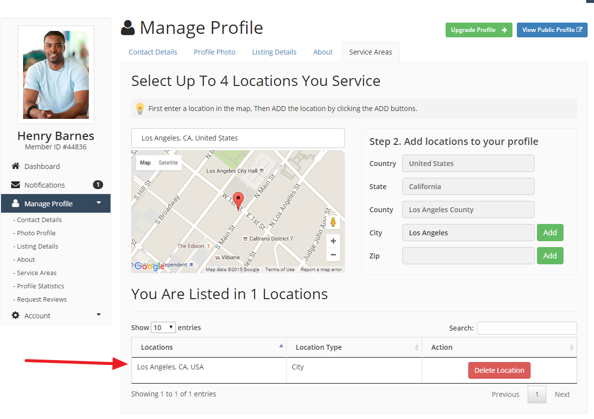 What Are Service Areas And How Do They Work? - Local Business , Free ...