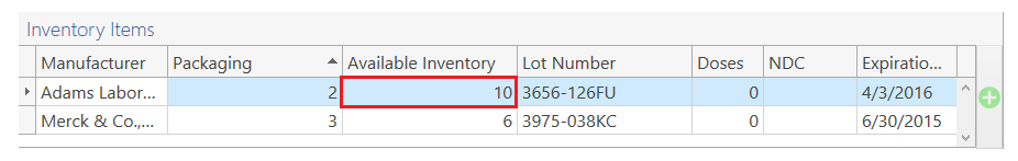 How to manage the vaccine inventory? : EHRez Help Center - English