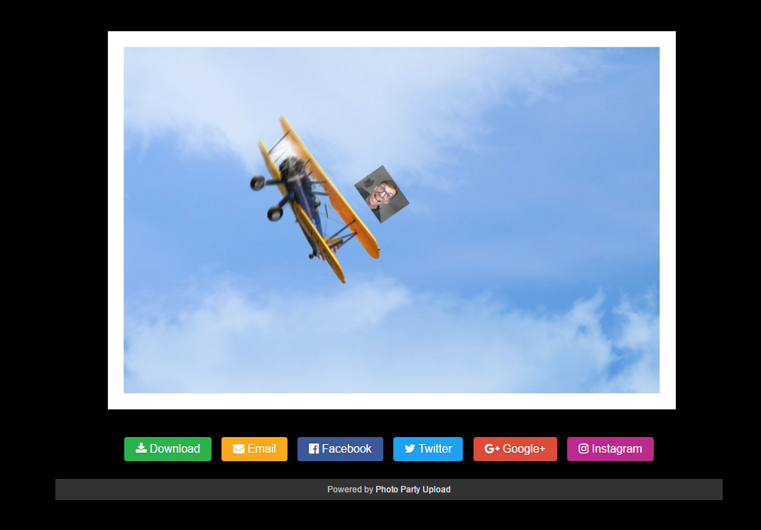 Sharing - Unique URL - Share Buttons : LA Photo Party Support