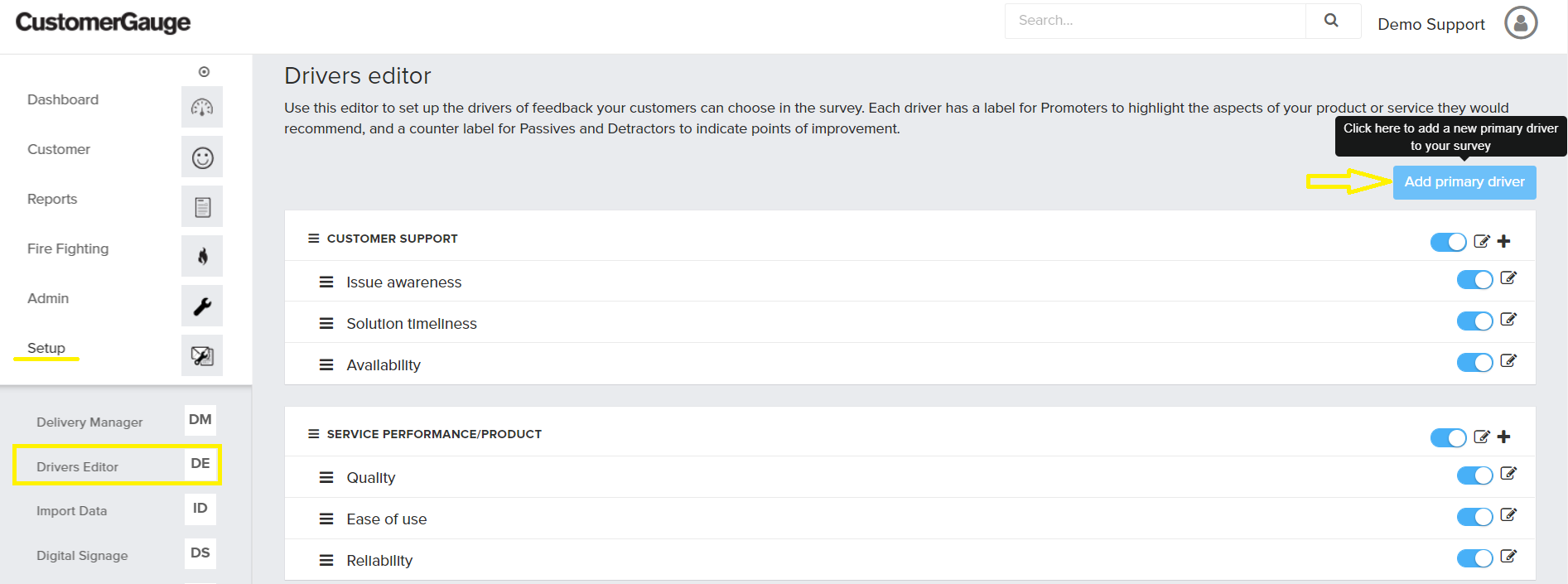 Drivers Editor : Helpdesk