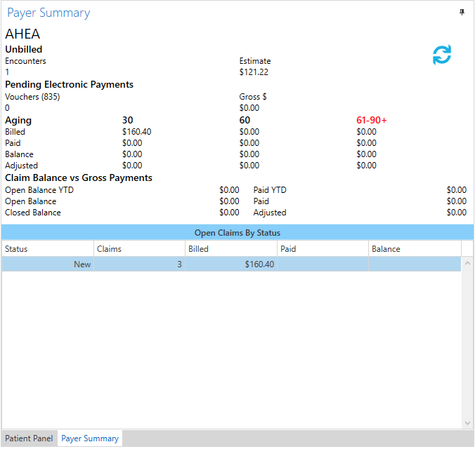 How can I see or access a payers aging and summary? : EHRez Help Center ...