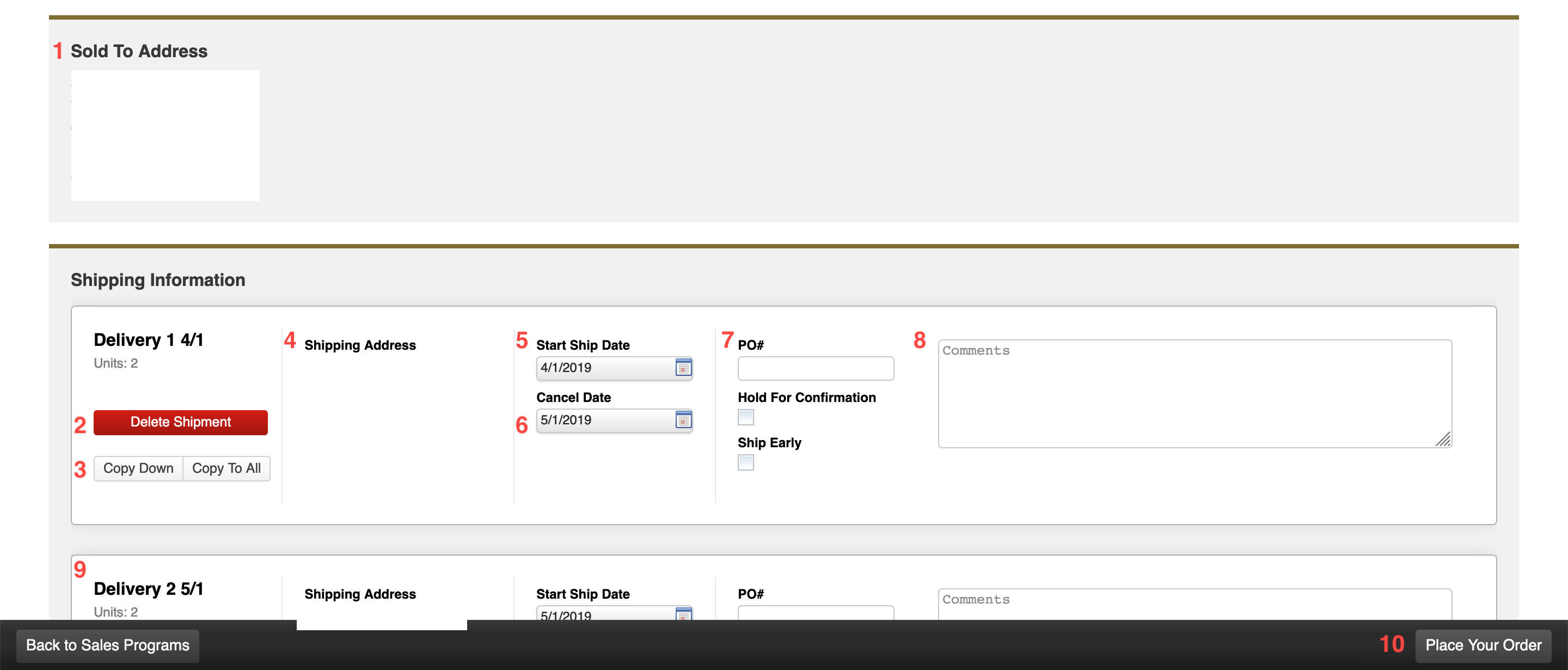 Checkout Screen : Elastic Support