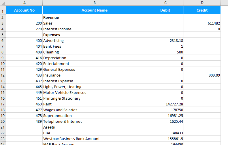 Connected Workpapers - Excel : Business Fitness Help & Support