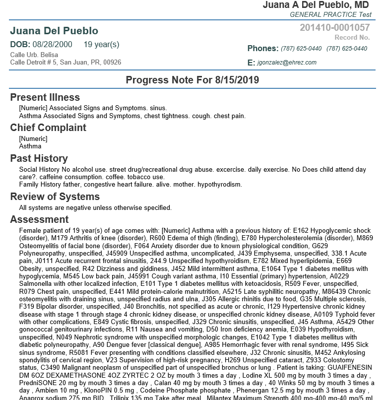 ¿Cómo imprimir una nota de progreso desde la pantalla de "Past ...