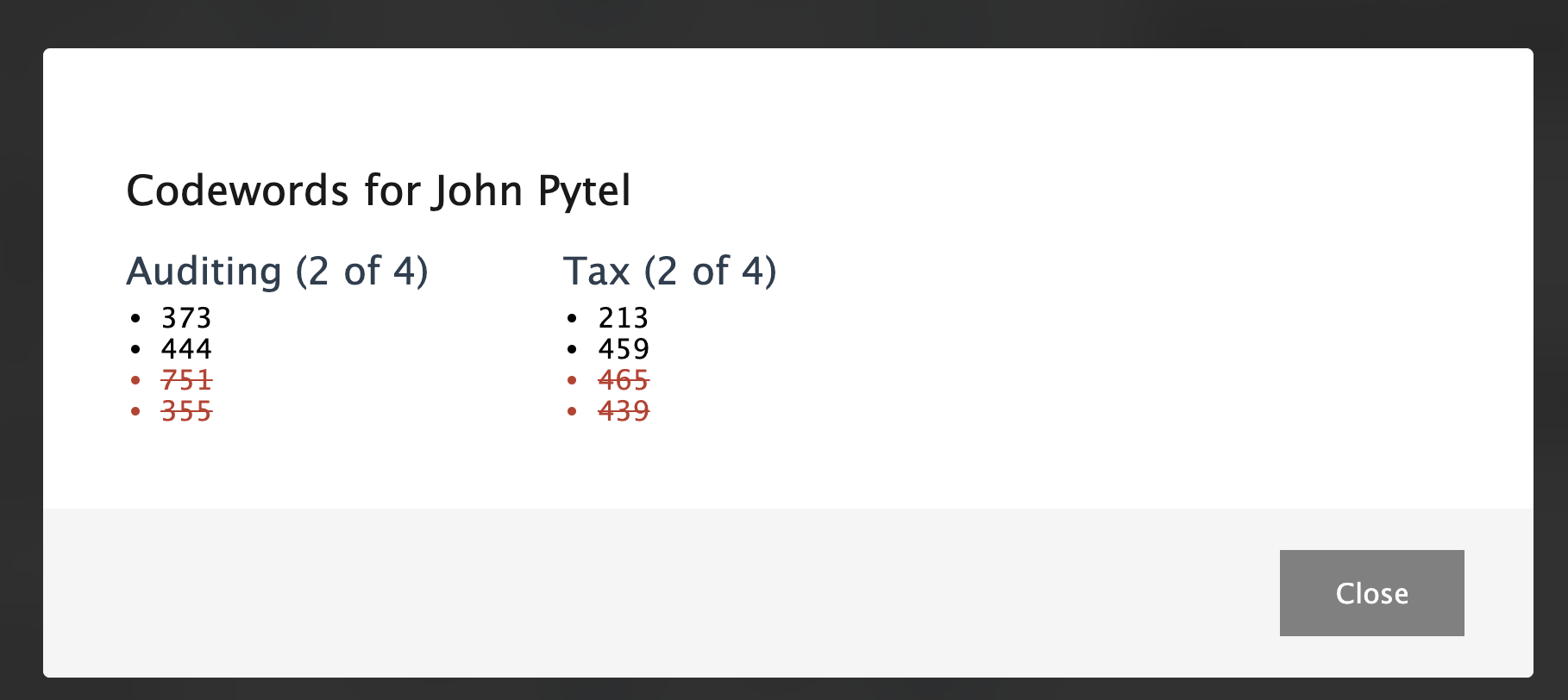 Set up and Use CPE Codewords : Conferences i/o