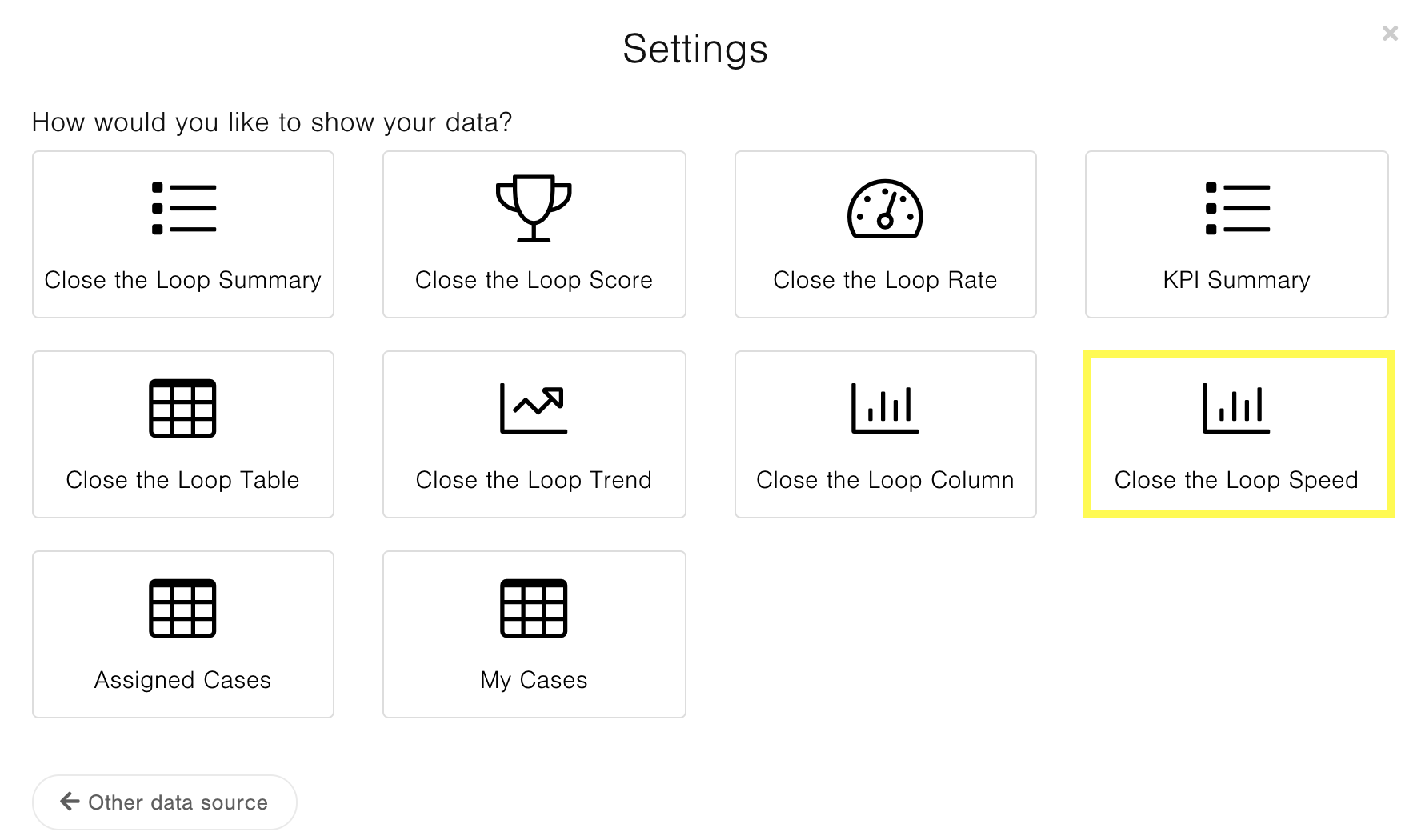 Close the Loop: Close the Loop Speed : Helpdesk