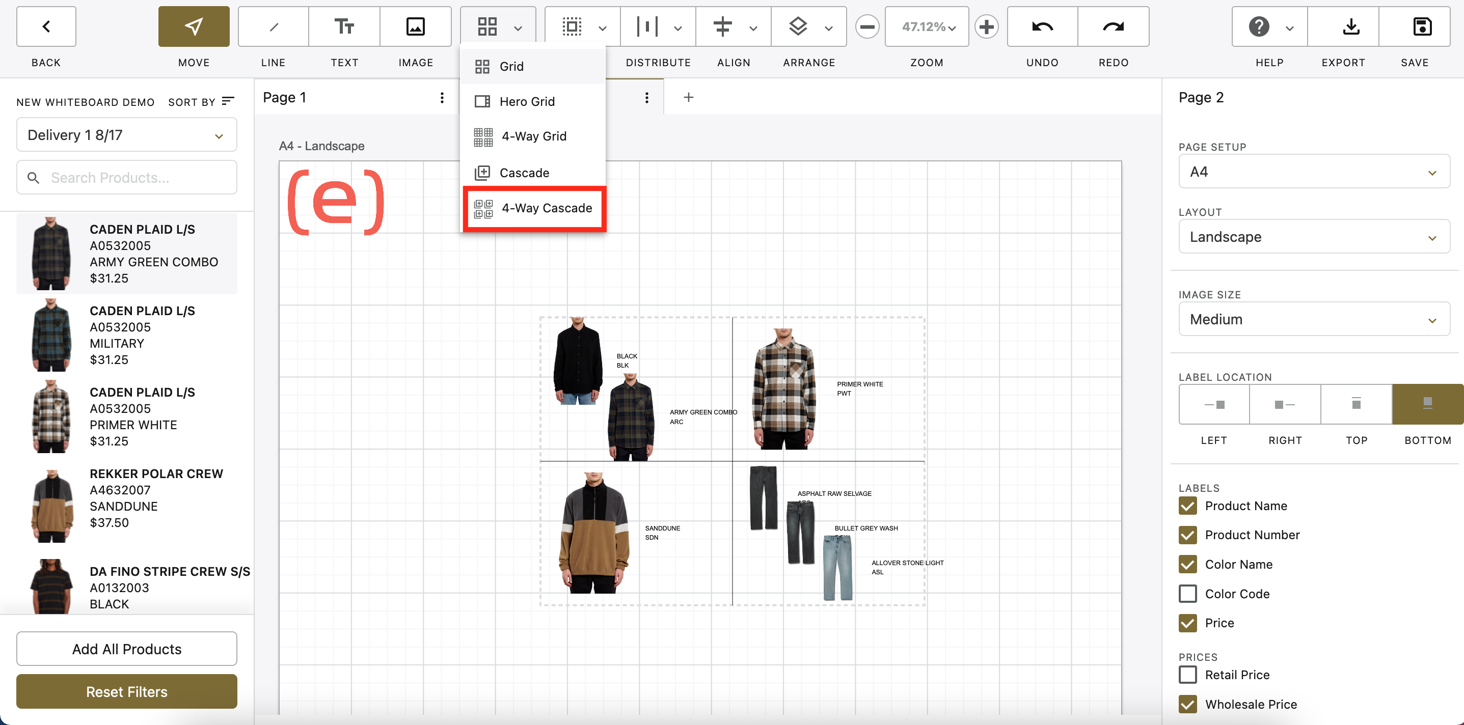 Whiteboard Layout Templates : Elastic Support