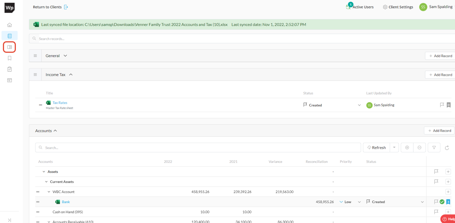 How to add a journal to workpapers : Active Platform