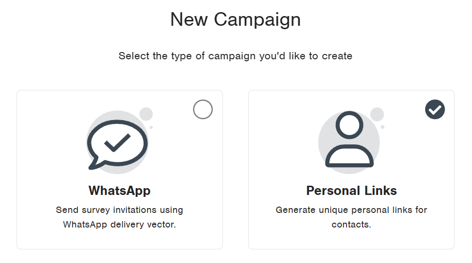 How to Manage Personal Link Campaigns : Helpdesk