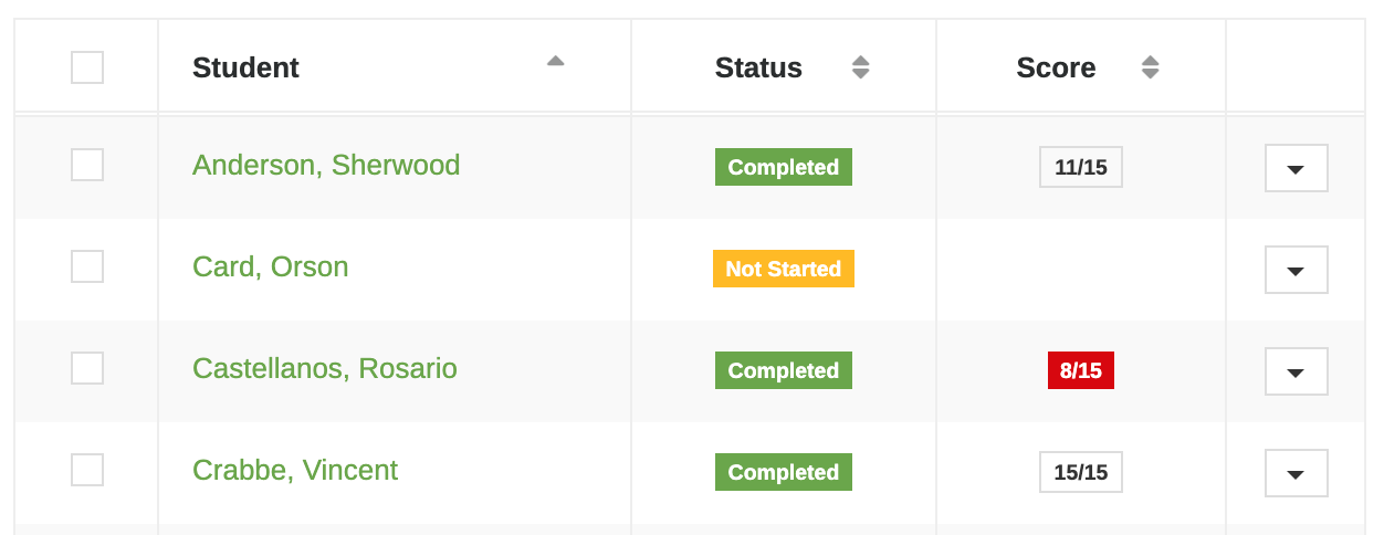 Assessments Guide : Membean Support