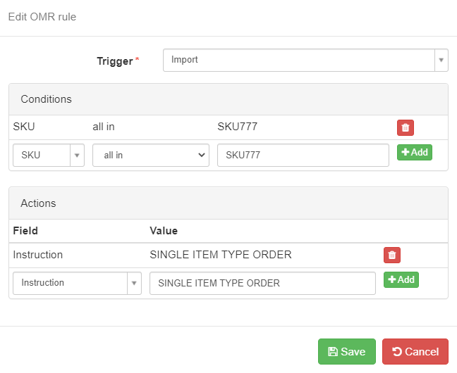 Setting up Order Management Rules : SKUs [Step-by-Step Guide] : Support ...