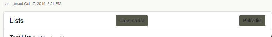 Mailchimp - Mailing List setup : Gecco Software