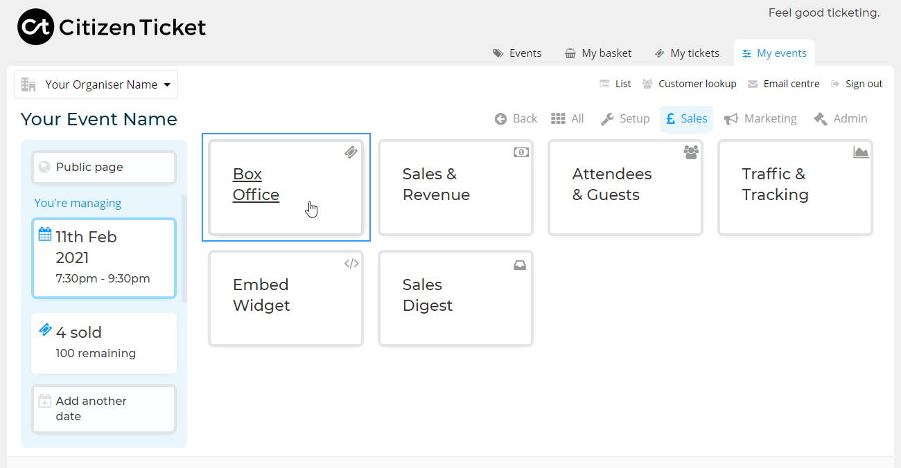 Issue Tickets - How do I issue complimentary tickets? : Help Desk