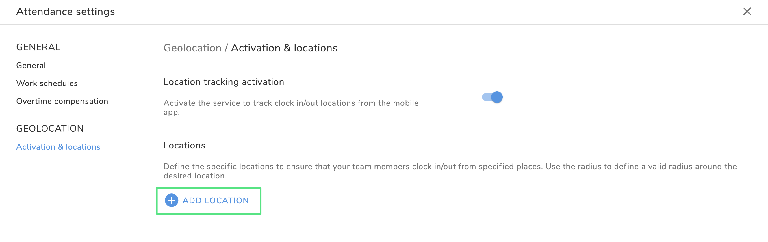 Enable Geolocation (mobile) : Knowledge Base
