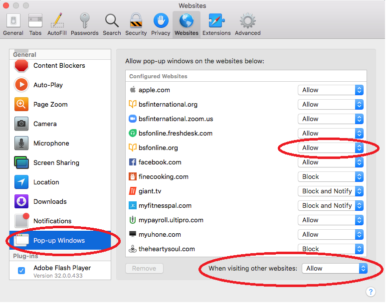 Safari Disable Pop up Blocker For BSF Online Support Safari Disable Pop up Blocker For BSF Online Support