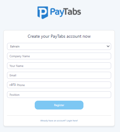 How to create Paytabs account and access dashboard for the first time ...