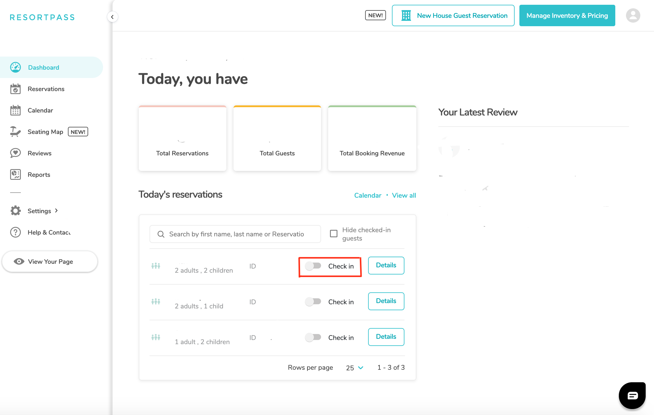 How do I check-in guests? : ResortPass Hotel Partner Portal