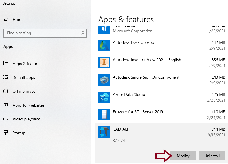 Upgrading CADTALK : Customer Support Portal