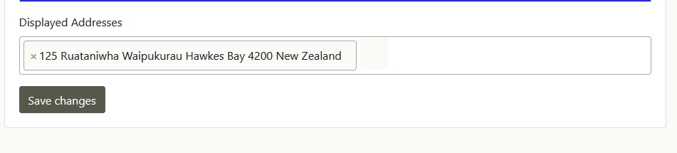 Organisation Address Display : Gecco Software