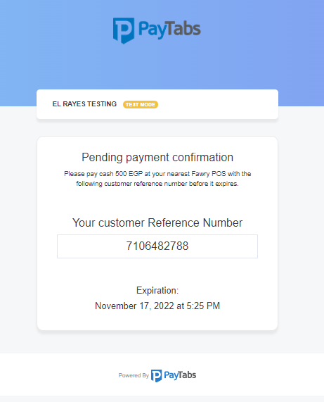 Request Parameters | Payment Methods (payment_methods) : PayTabs Support Portal
