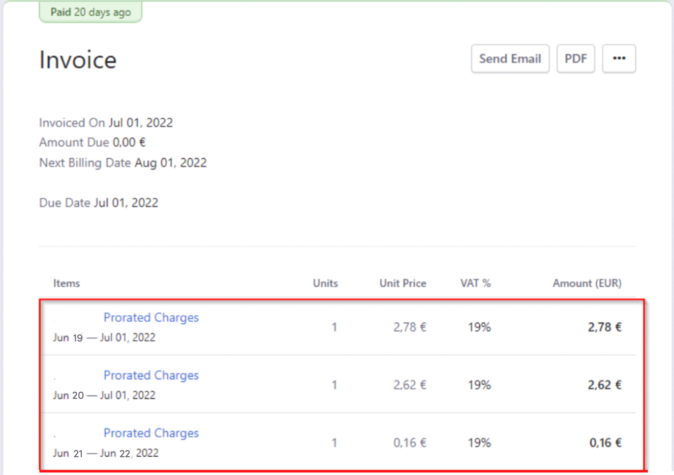Billing FAQ : Knowledge Base