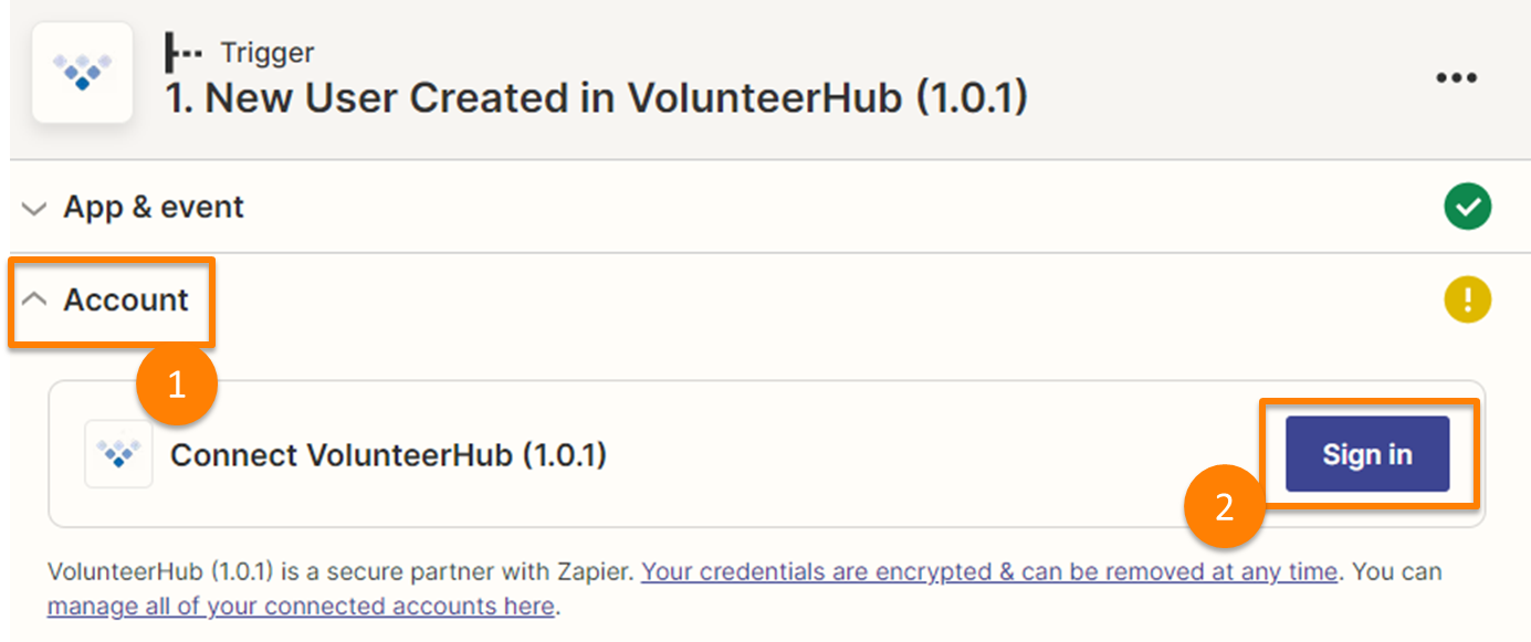 Zapier Integration : VolunteerHub Support