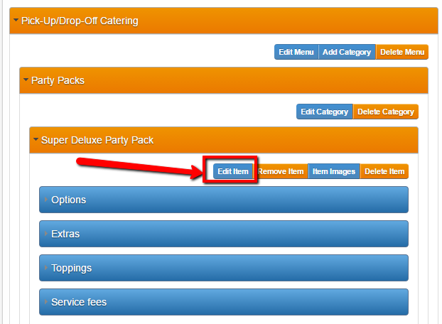 How To Change Menu Prices : Support Center