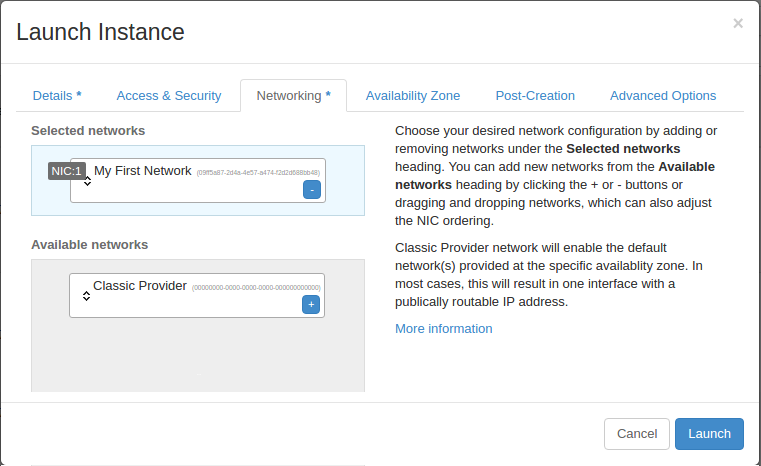 Advanced Networking : ARDC Support