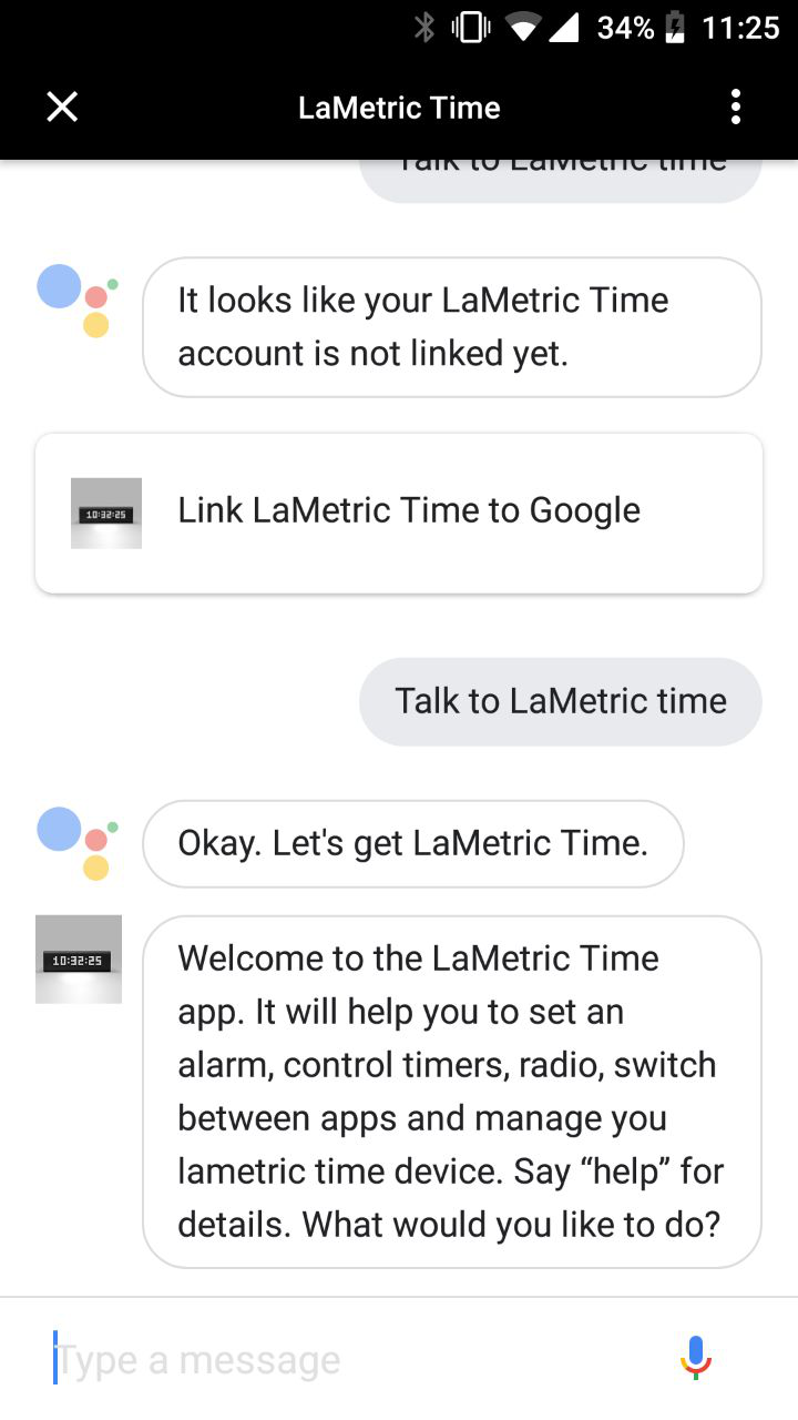 Integrating LaMetric Time with Google Assistant : LaMetric Support