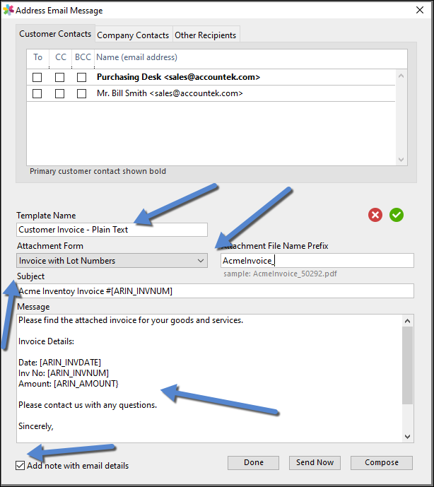 How to Create and Use Email Templates : Accountek Solutions Inc