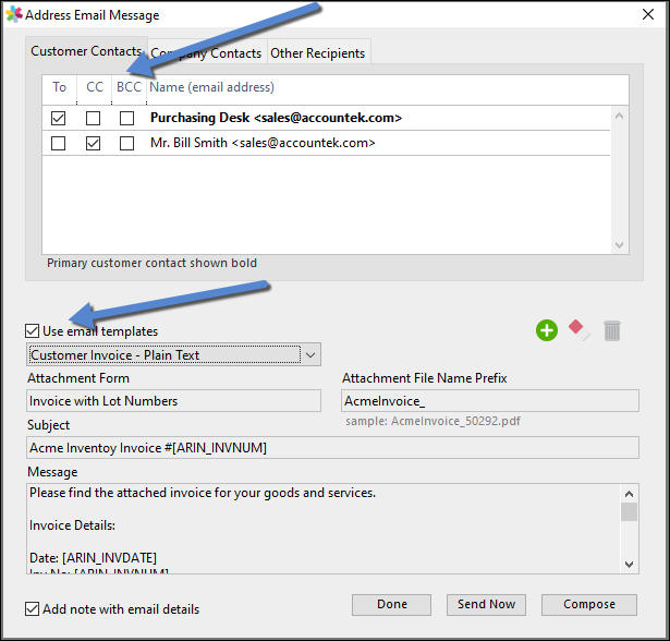 How to Create and Use Email Templates : Accountek Solutions Inc