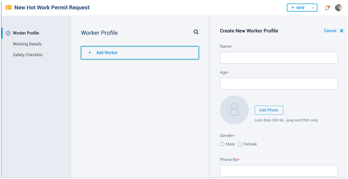 Customize Worker Profile Forms : Help