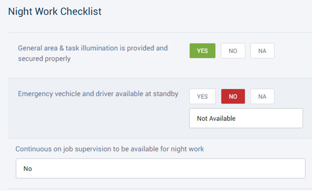 Creating a New Permit to Work Request | Safety Permit Checklist : Help