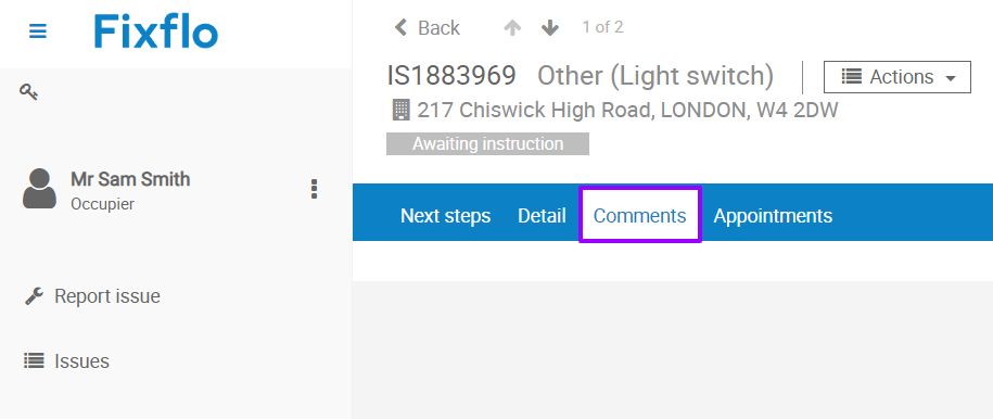 How Do Occupiers Create Fixflo Accounts? : Fixflo helpdesk